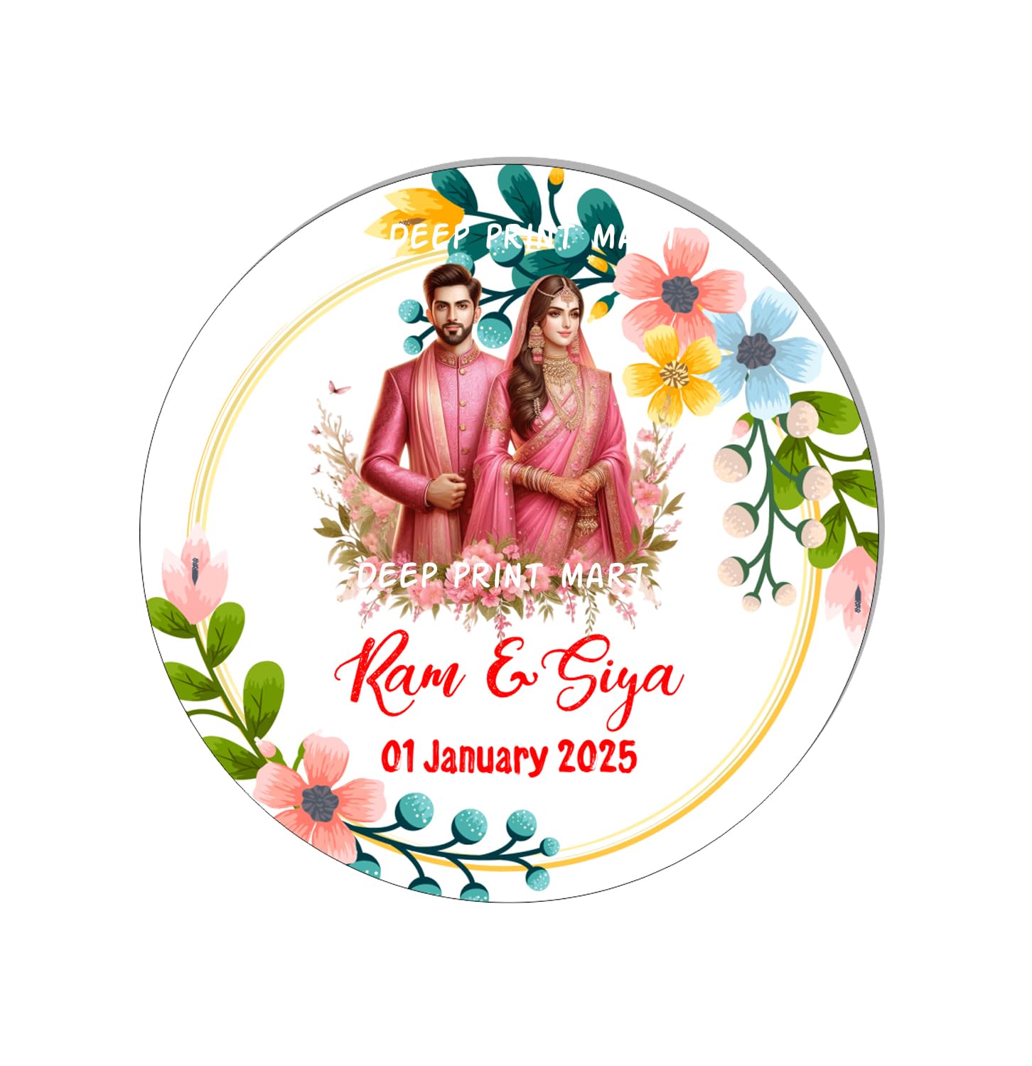 Wedding sticker design 60 photos - Astyledwedding.com