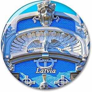 Amazon.com: Latvia Riga Fridge Magnet Decorative Magnet Bottle Opener ...