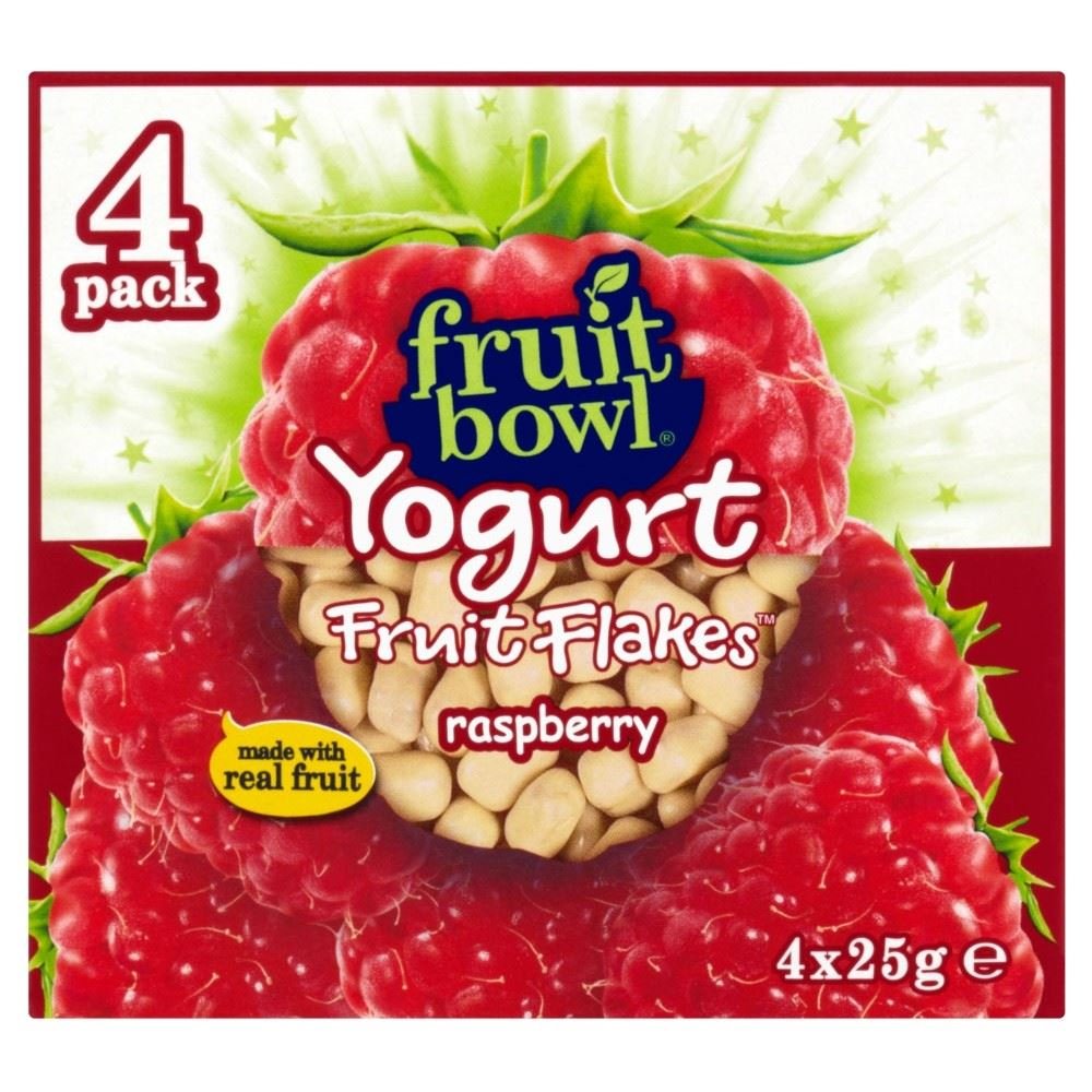 Amazon.com : Fruit Bowl Fruit Flakes Raspberry with a Yogurt Coating ...