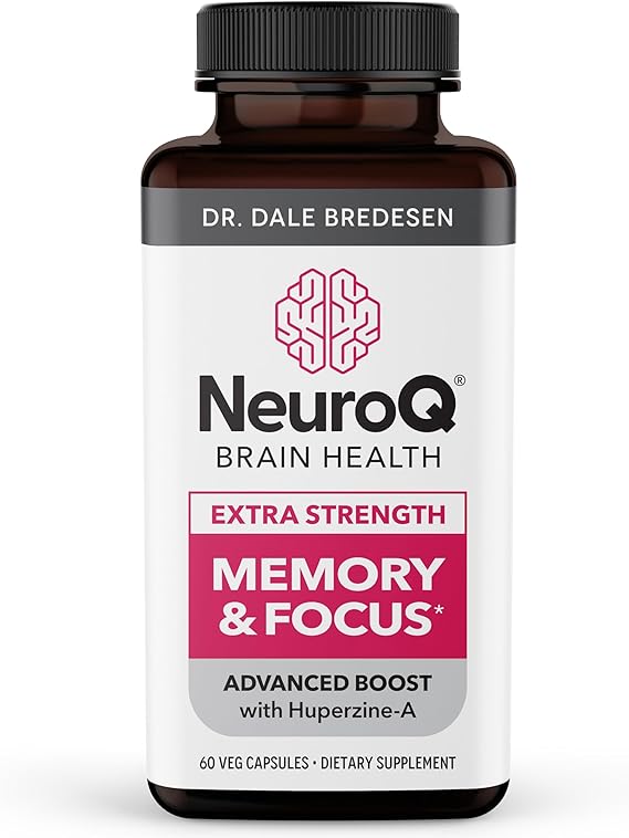 Amazon.com: NeuroQ Memory & Focus Extra Strength - Boosts Cognitive ...