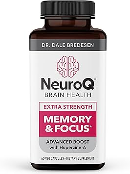Amazon.com: NeuroQ Memory & Focus Extra Strength - Boosts Cognitive ...