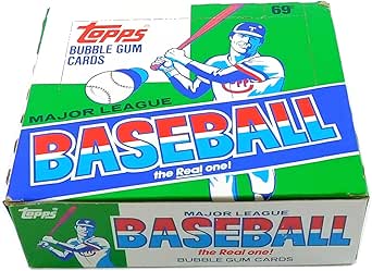 Amazon.com: 1987 Topps Baseball Card Cello Box : Collectibles & Fine Art