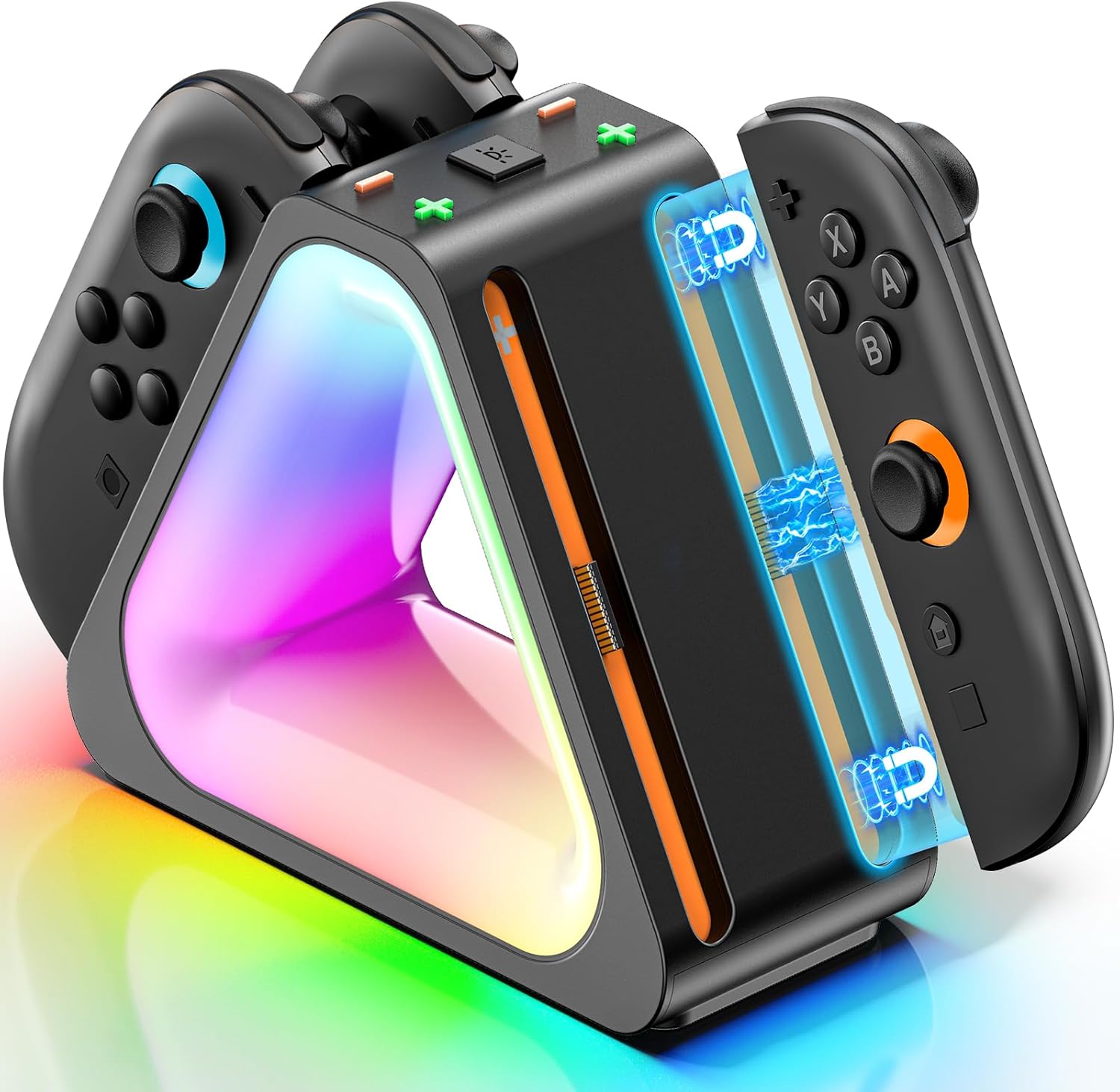 Switch 2 Controller Charger, Switch 2 Charging Dock Station, 2.5H Fast ...
