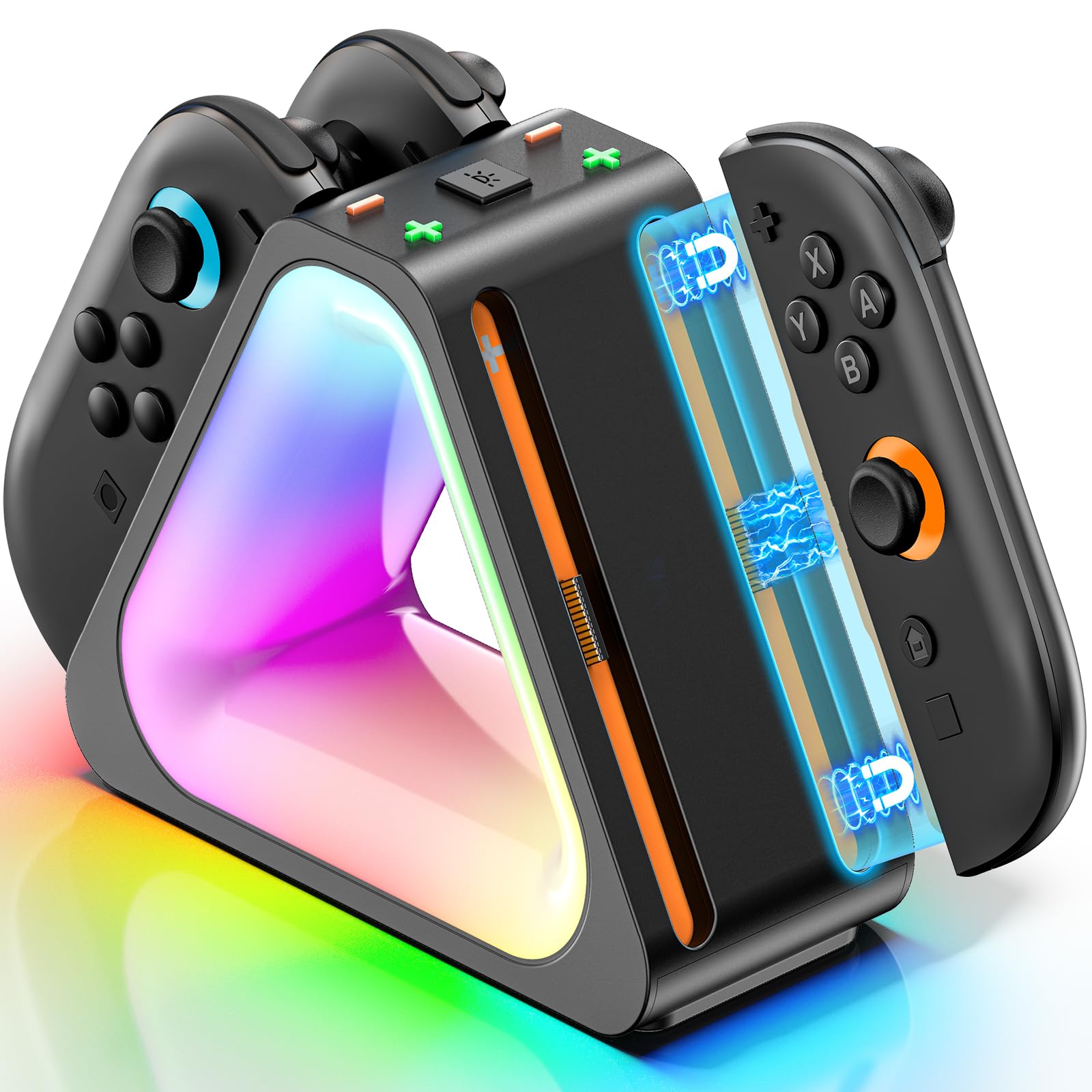 Snapklik.com : Charging Dock For 2025 Nintendo Switch 2 JoyCon,Joycon 2 ...