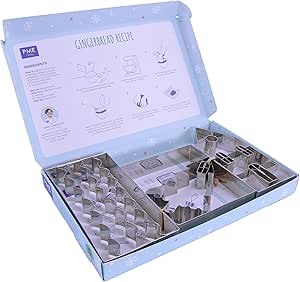 PME Gingerbread House Cutter Set, Silver : Amazon.co.uk: Home & Kitchen