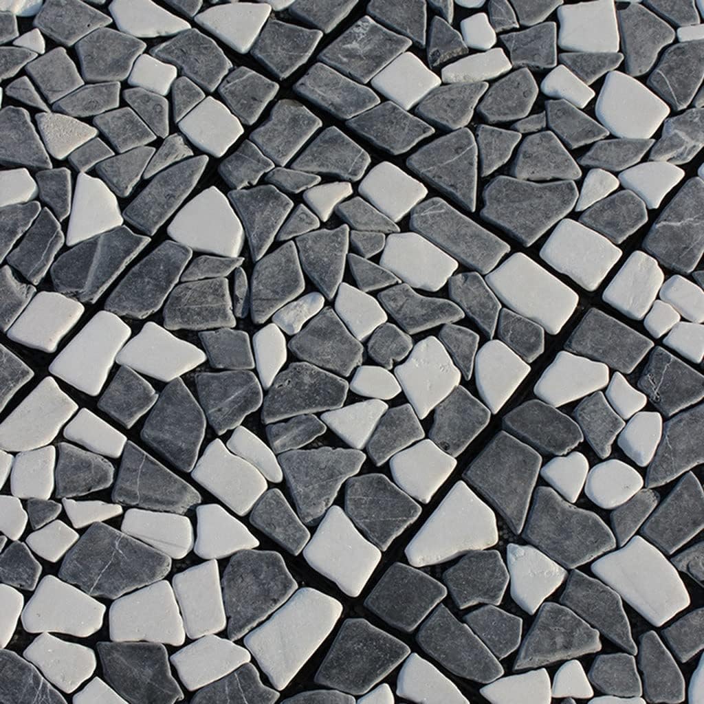 Amazon.com: ZONOBI Natural Real Stone Interlocking Floor Deck Tiles ...