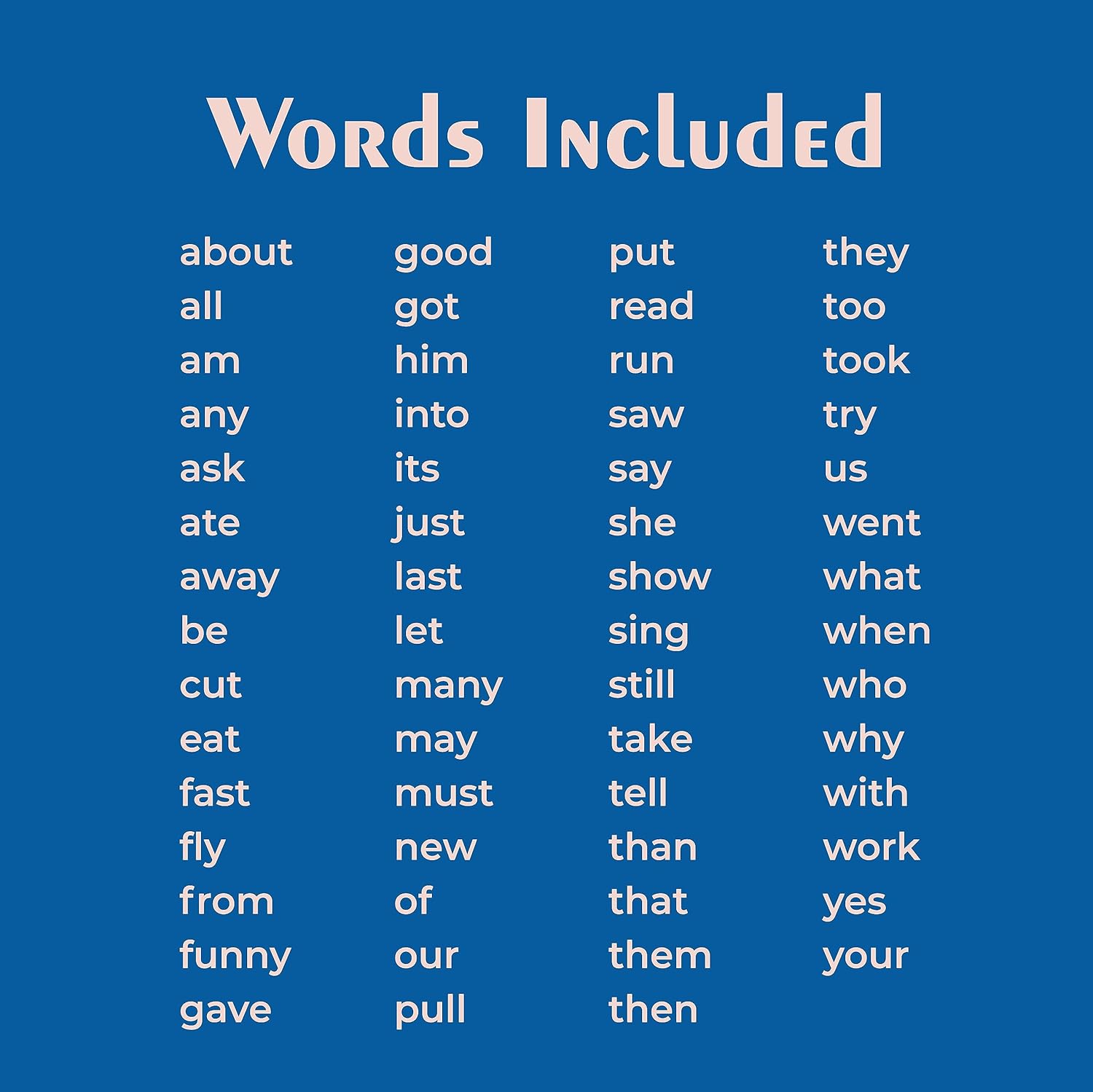 SnapWords List B Teaching Cards Multisensory Kinesthetic ESL ELL Sight ...