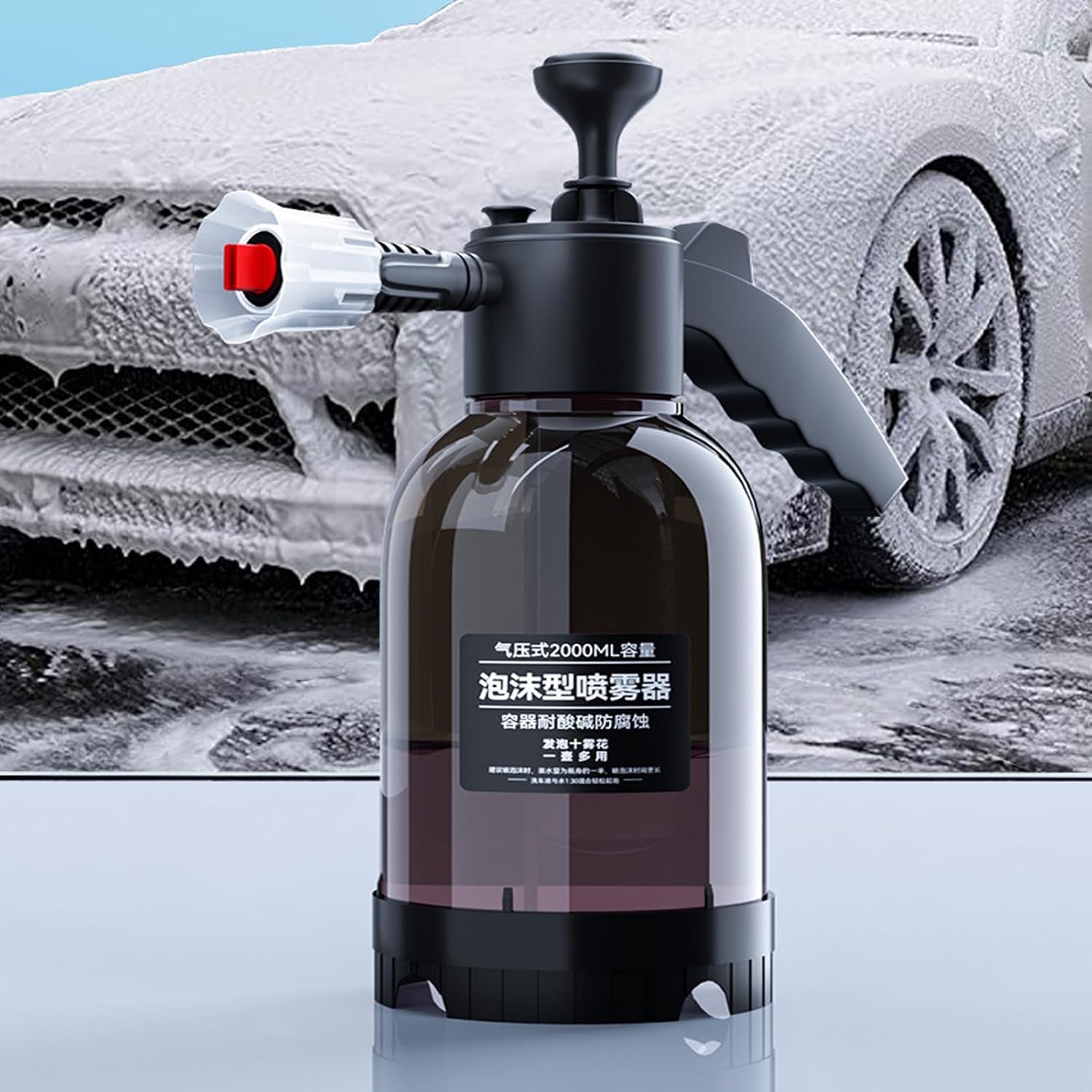 Amazon.com: Foam Sprayer, Foaming Pump Blaster Hand Pressure Snow Foam Sprayer Water Sprayer ...