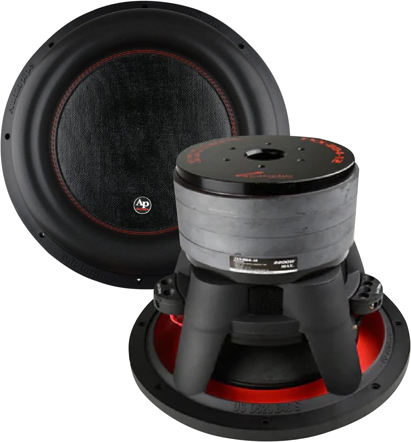 Amazon.com: Audiopipe TXX-BDC4-15D2 Subwoofer Quad Stack 15-inch 2,800 Watt High Performance ...