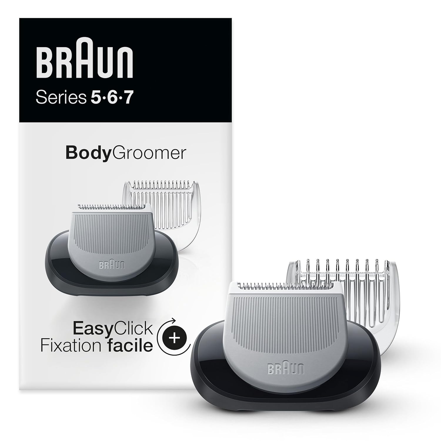 Amazon.com: Braun EasyClick Body Groomer Attachment for Series 5, 6 and ...