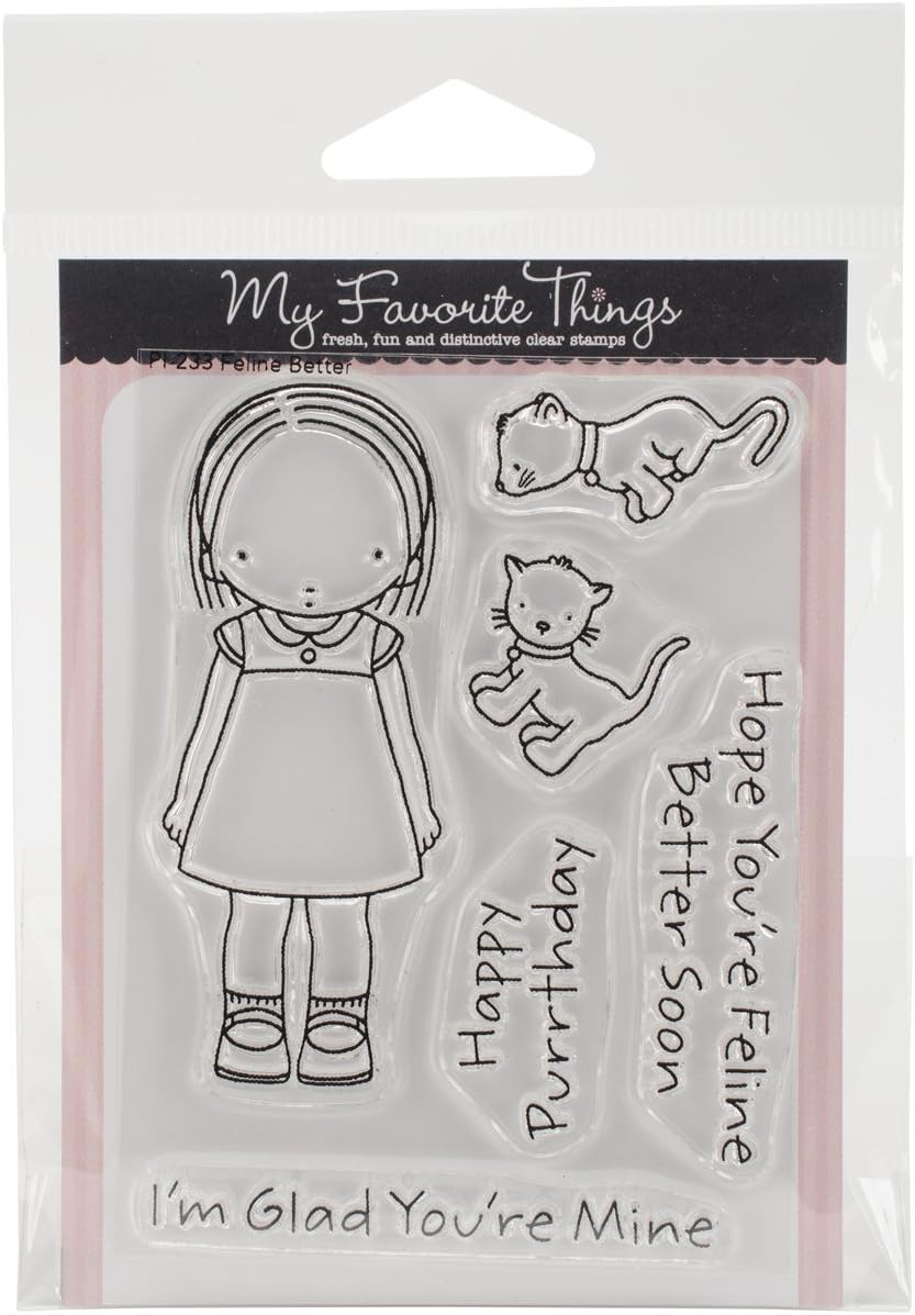 Amazon.com: My Favorite Things Pure Innocence Stamps, 3" by 4" Sheet ...