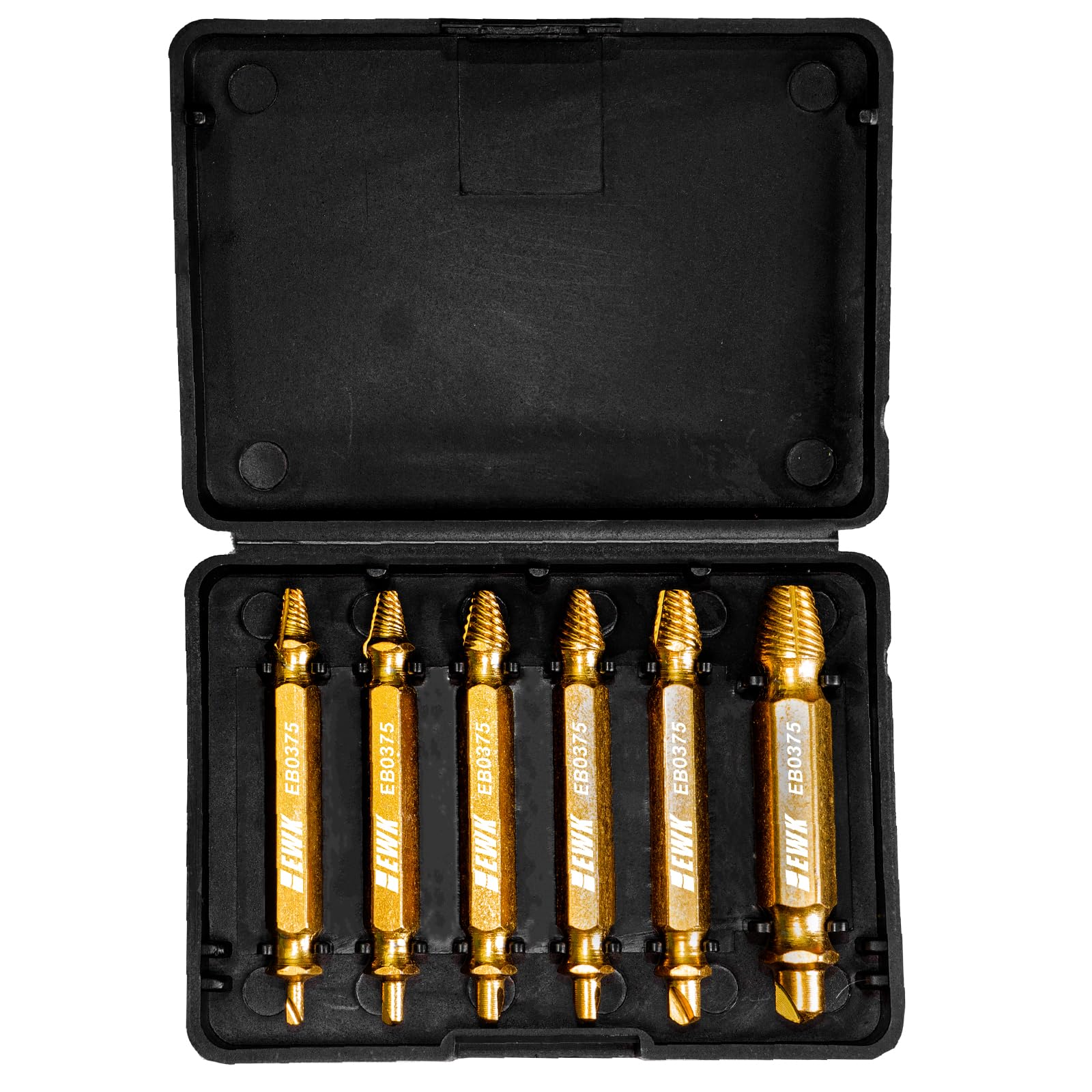 Snapklik.com : EWK 10 Pcs Screw Extractor Set