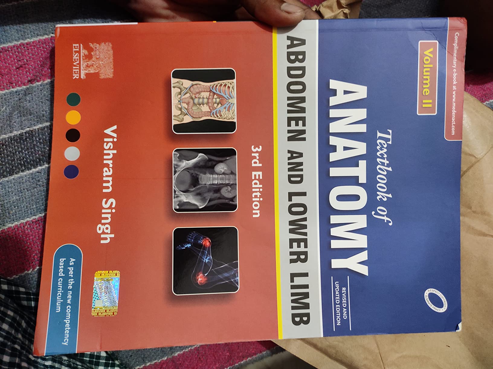 Buy Textbook of Anatomy: Abdomen and Lower Limb, Vol 2, 3rd Updated ...