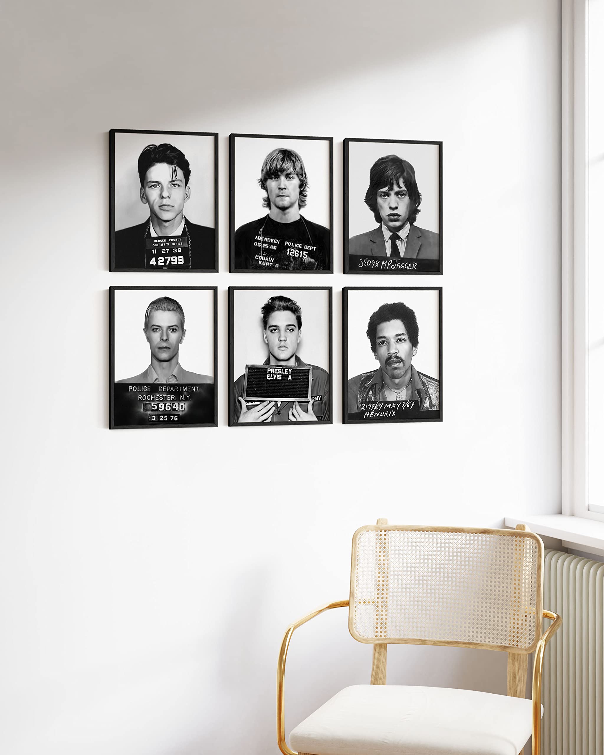 Famous Mug Shots Posters