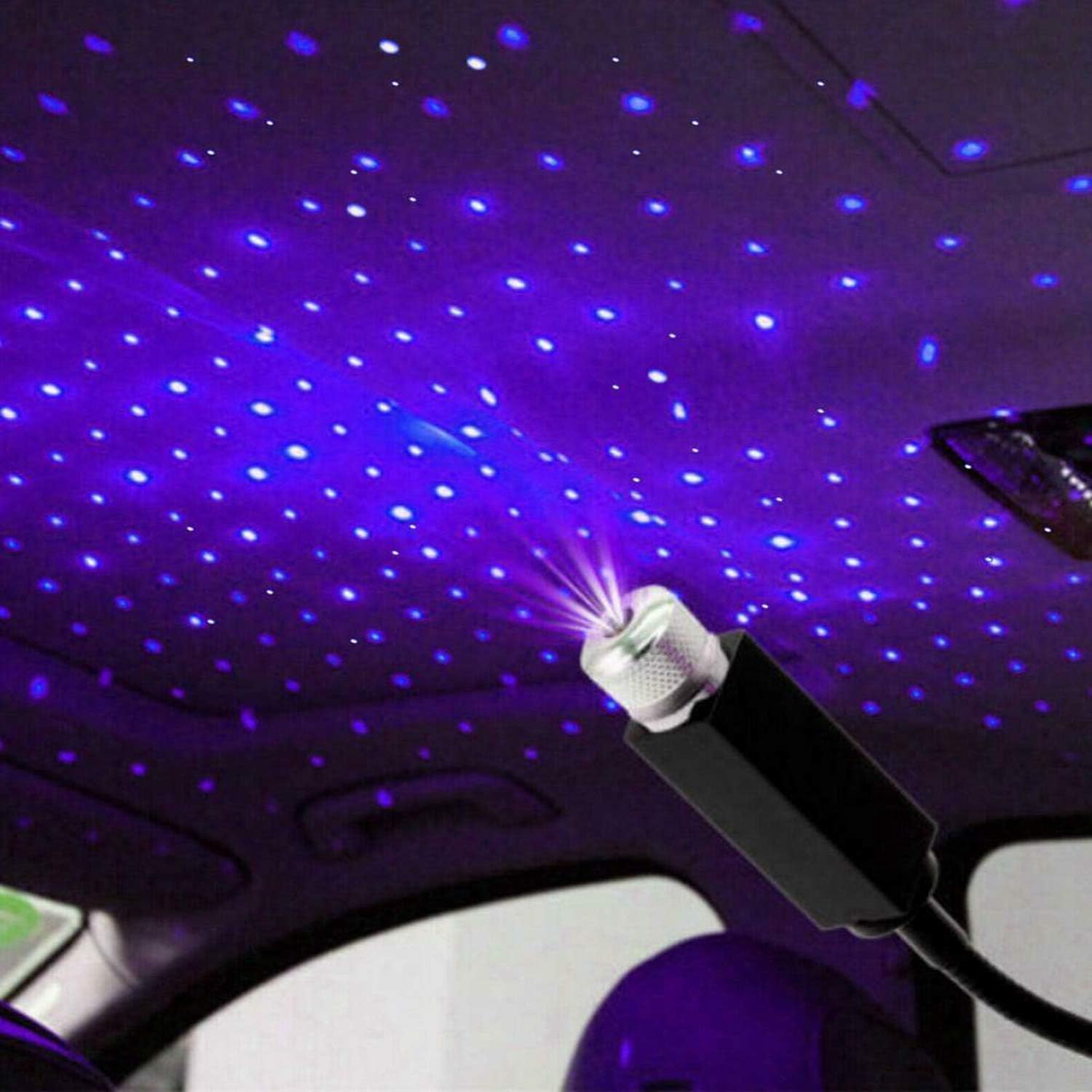 MANKY Car USB Atmosphere Ambient Star Light car interior lights LED ...