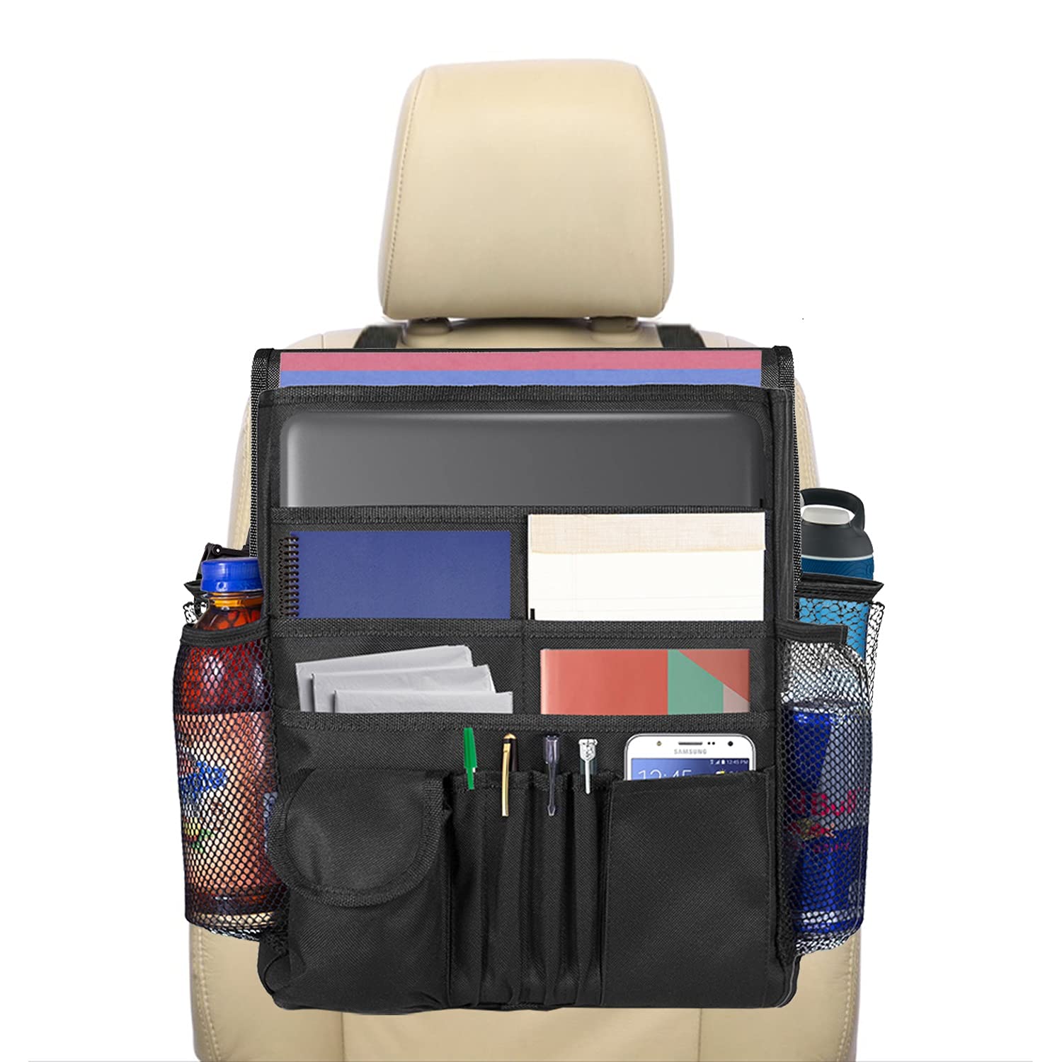Amazon.com: lebogner Car Organizer, Front Seat Storage Organizer, Small ...