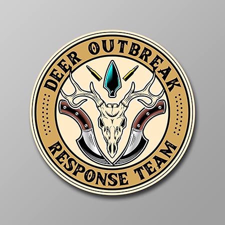 Amazon.com - Wildlife Hunting Stickers Set - Deer, Hog, Duck, Coyote ...