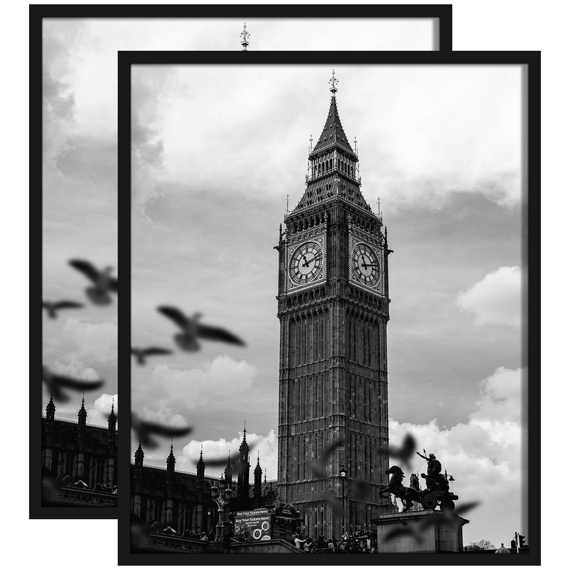 Amazon.com - Wiscet 13x16 Picture Frame Set of 2, Photo Frame for Wall ...