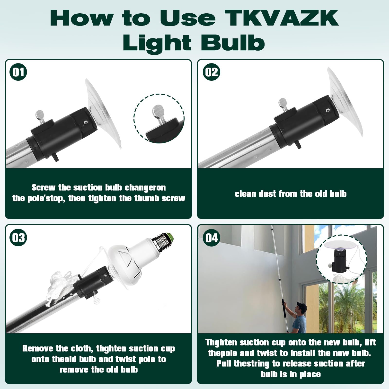 Changing Recessed Lighting Pole Dreyoo Light Bulb Changer For High