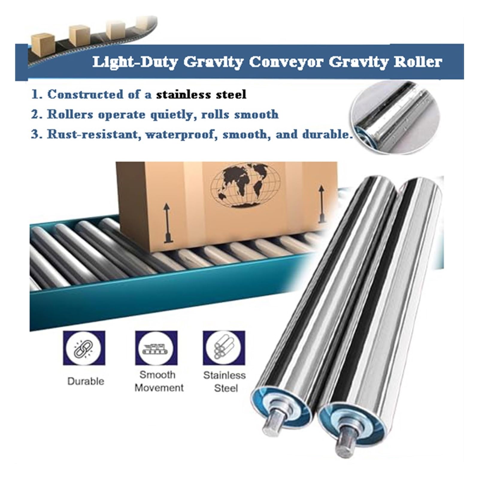 Product Conveyor Rollers