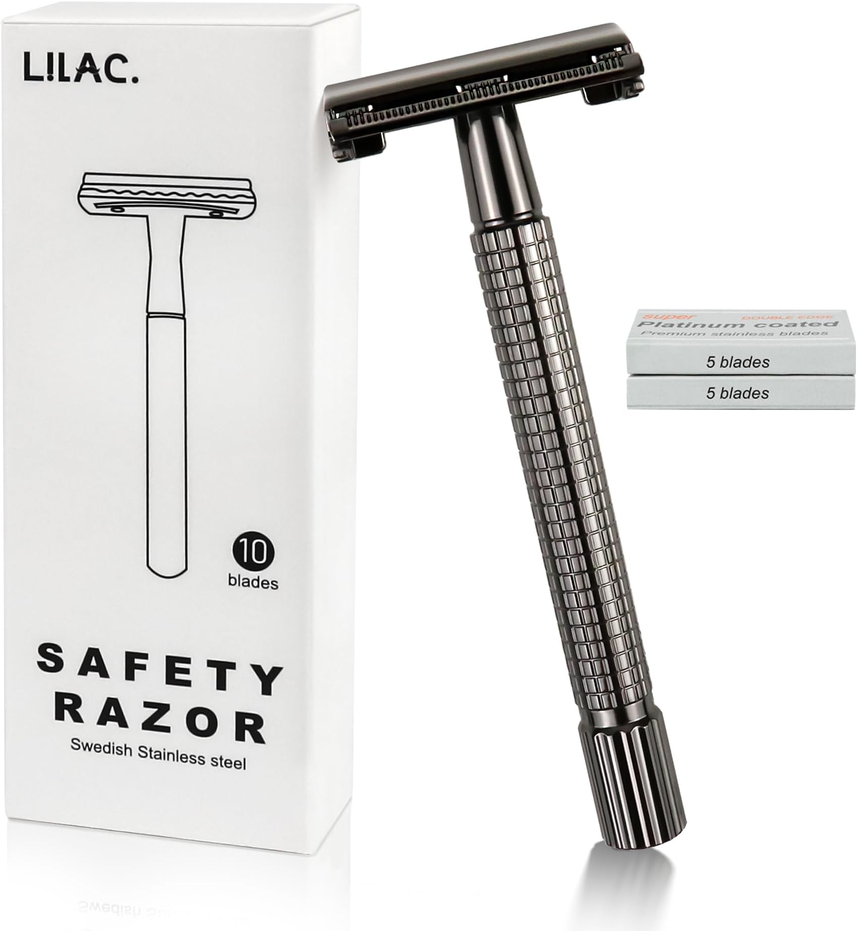 Amazon.com: RAZILO Ultimate Butterfly Safety Razor - Heavy Duty Twist ...