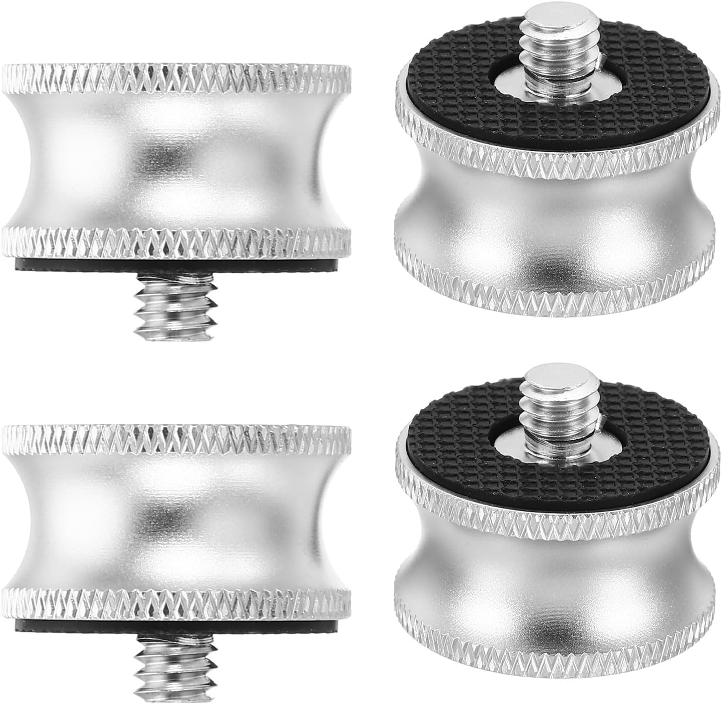 PATIKIL Tripod Screw Adapter 1/4" Male to 3/8" Female, 4 Pack Camera ...