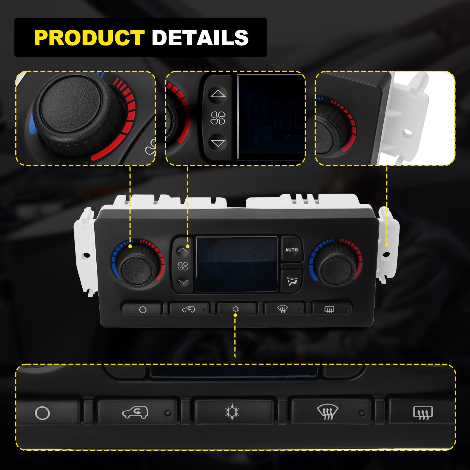 Snapklik.com : 599-211XD A/C Heater Climate Control Module Panel Switch ...
