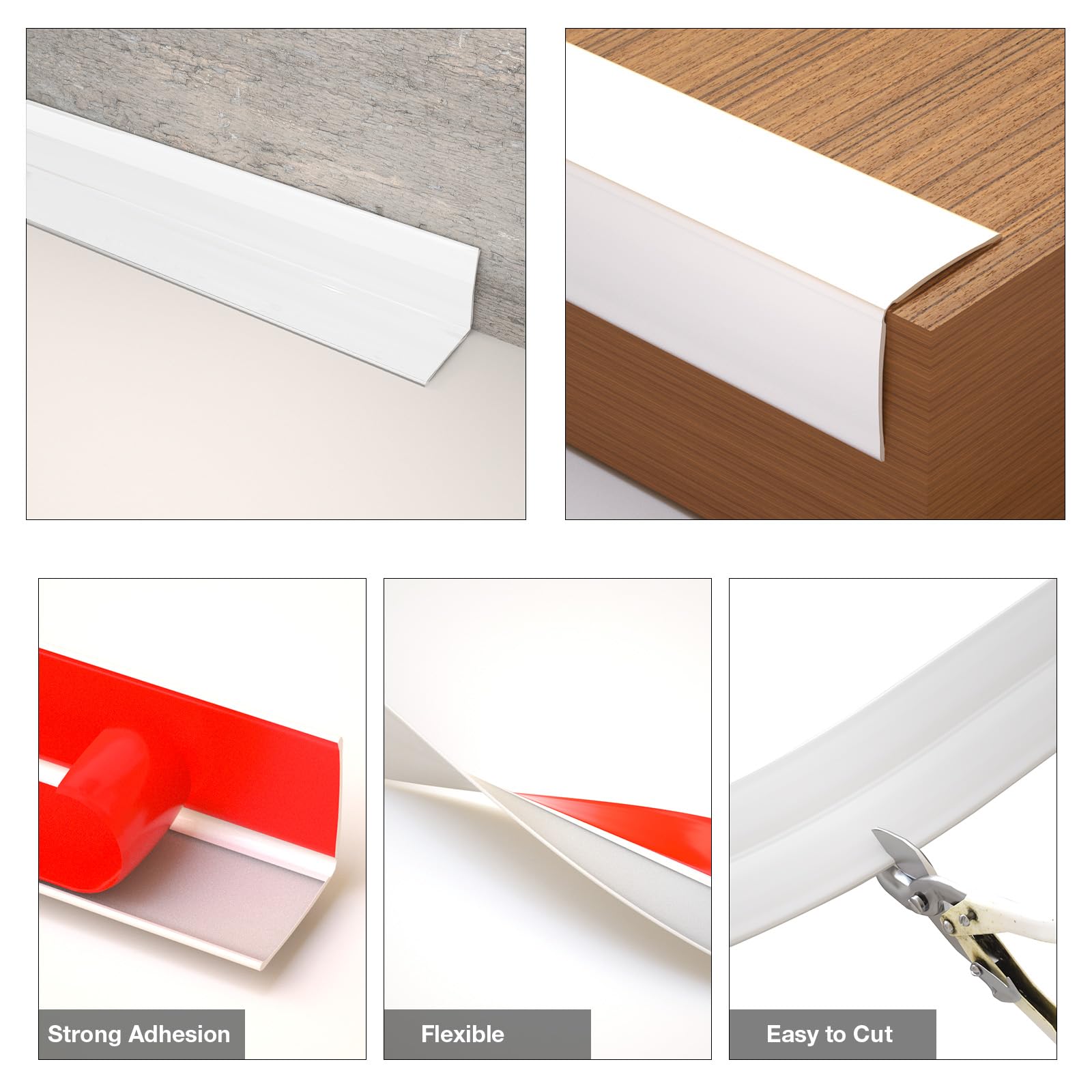 Snapklik.com : Wall Corner Protector & Edge Guard, Peel And Stick ...