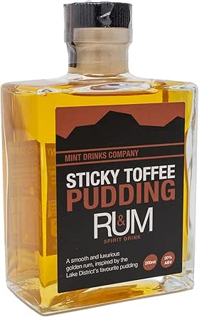 Mint Drinks Company Sticky Toffee Pudding Rum - 200ml | Artisan Spirit ...