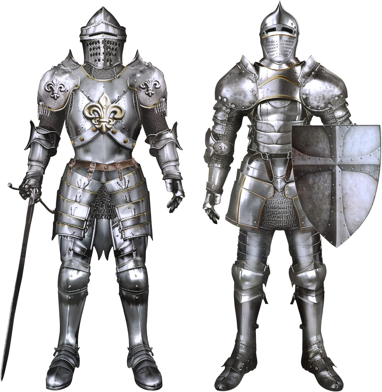 Amazon.com: Star Cutouts, Knight In Armor, Cardboard Cutout Standup ...