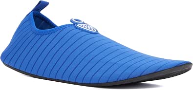 Amazon.com | X RAY Mens Atlas Blue Slippers Round Toe Slippers, Na ...