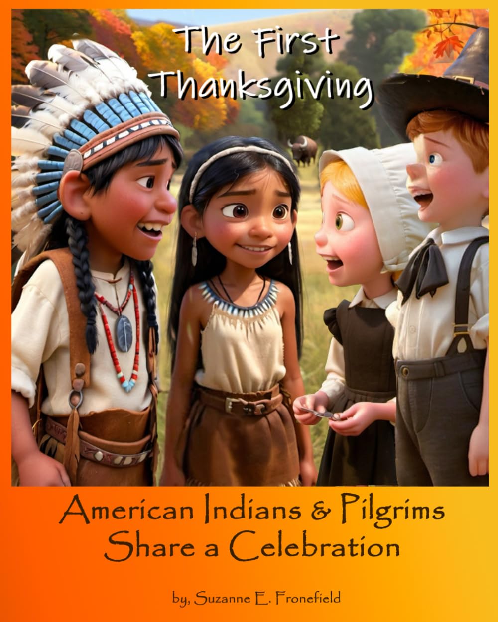 The First Thanksgiving: American Indians & Pilgrims Celebrate Together ...