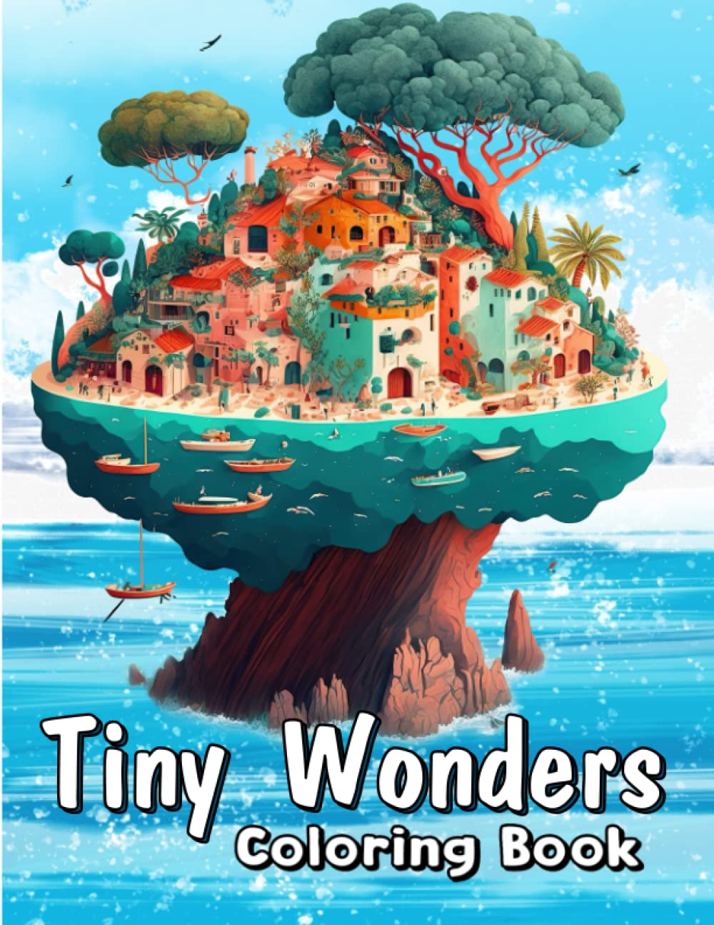 Tiny Wonders Coloring Book: Discover a world of miniature creatures ...