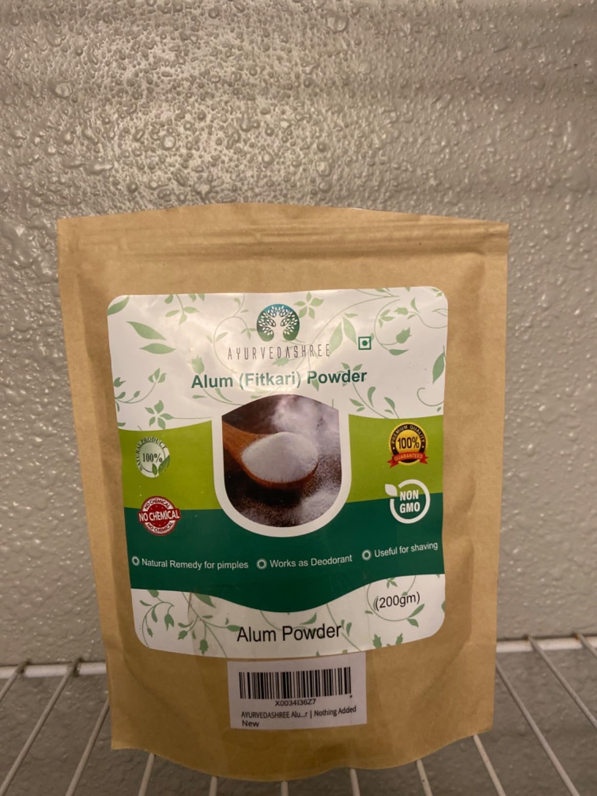 Amazon.com: AYURVEDASHREE Alum Powder 200 Gm | Food Grade | Granulated ...