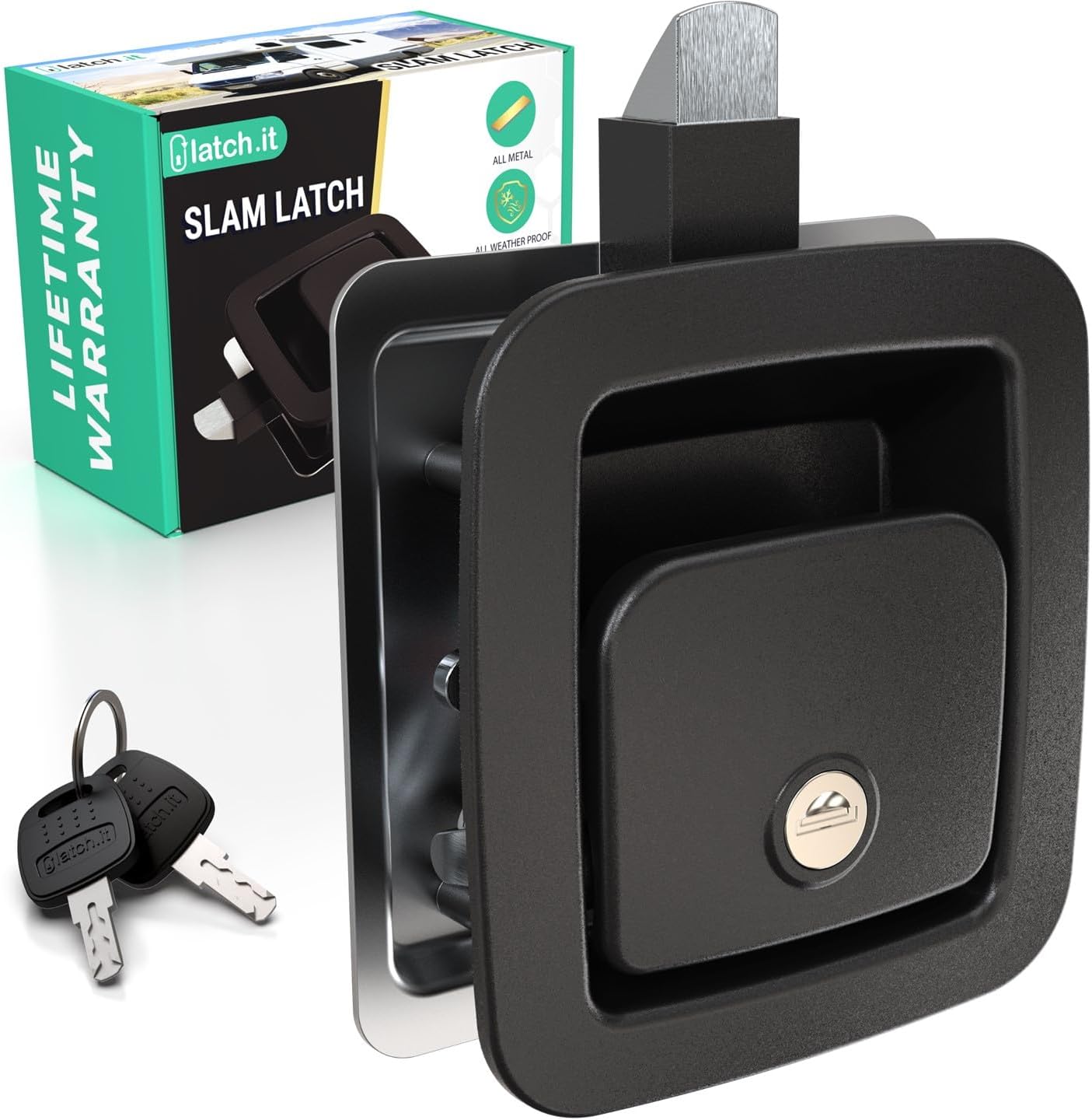 LATCH.IT RV Slam Latch | All Metal Storage Locks | Will Not Replace BP ...
