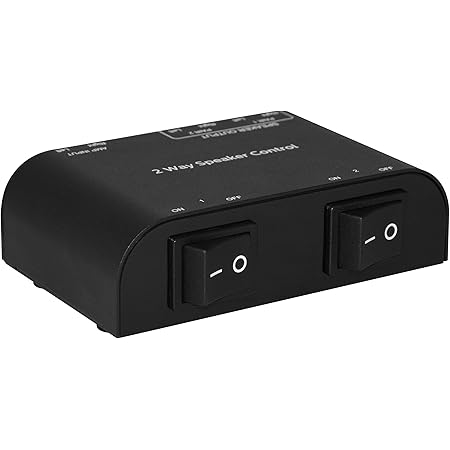 Amazon.com: 2 Pair Speaker Selector Switch Box : Electronics