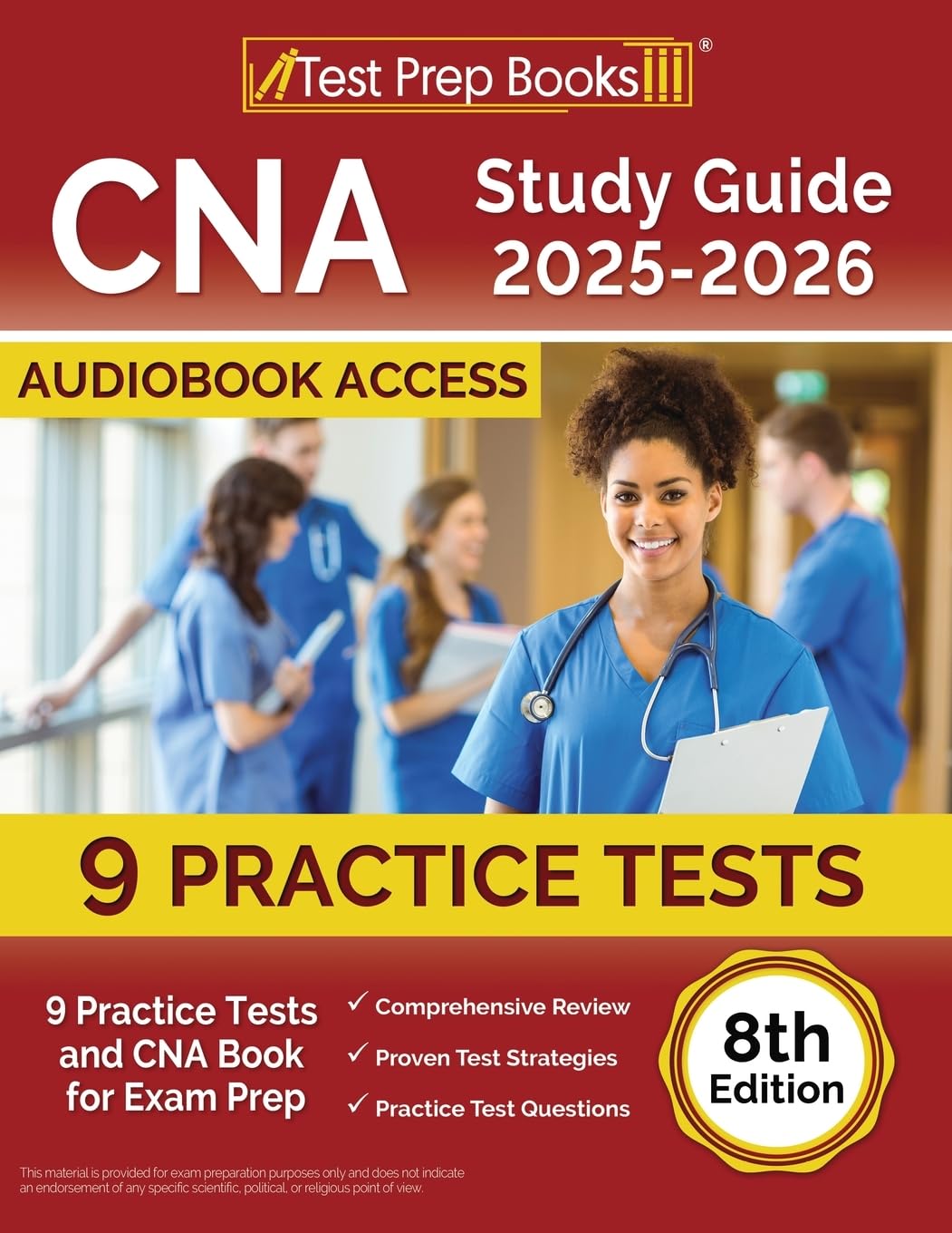 CNA Study Guide 2025-2026: 7 Practice Tests and CNA Book for Exam Prep ...