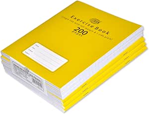 FIS FSEBPSL200N Single Line 1 Side Plain with Margin 200 Pages Exercise ...