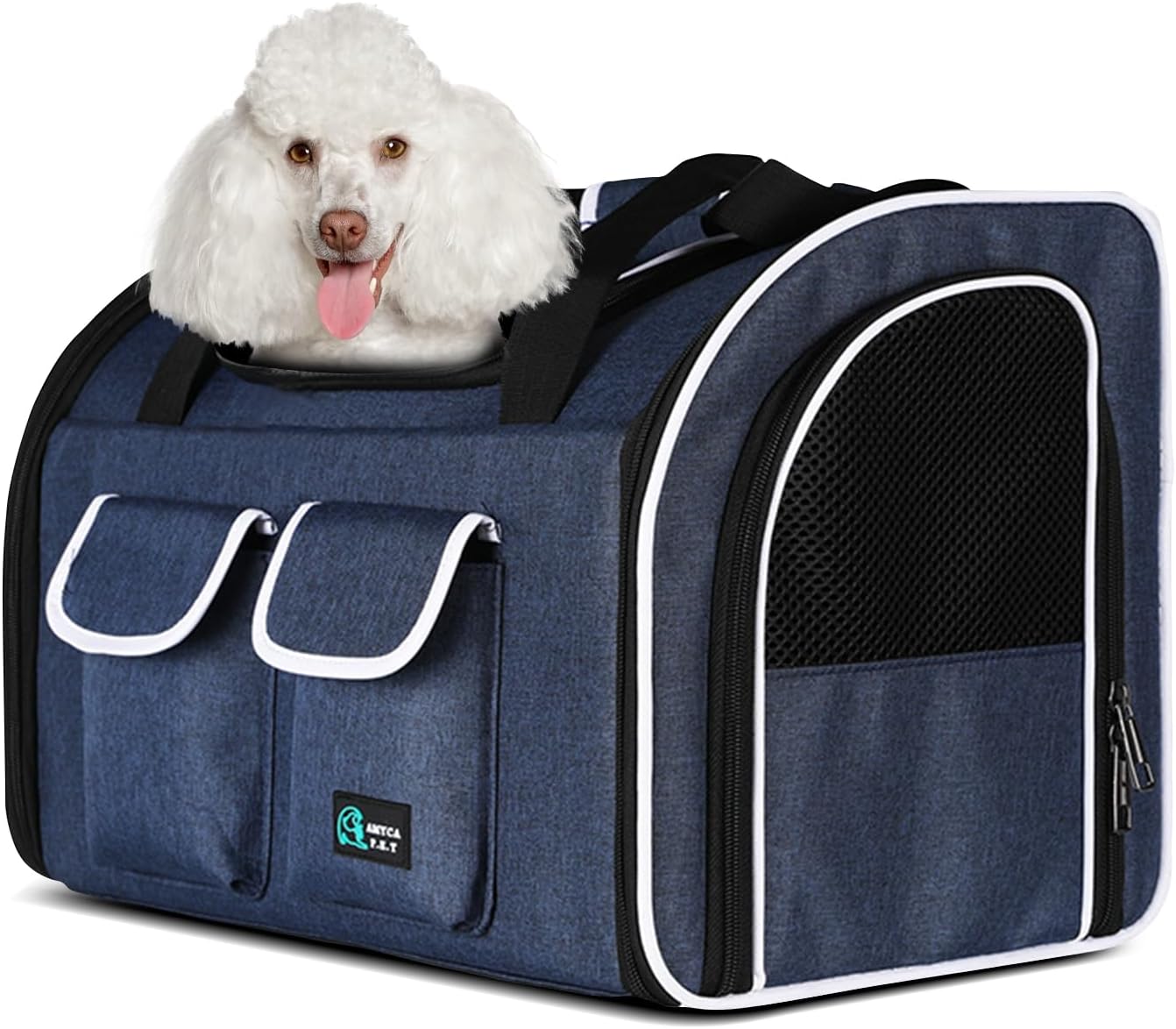 Navaris Rucksack für Hund Katze gepolstert - Hunderucksack ...