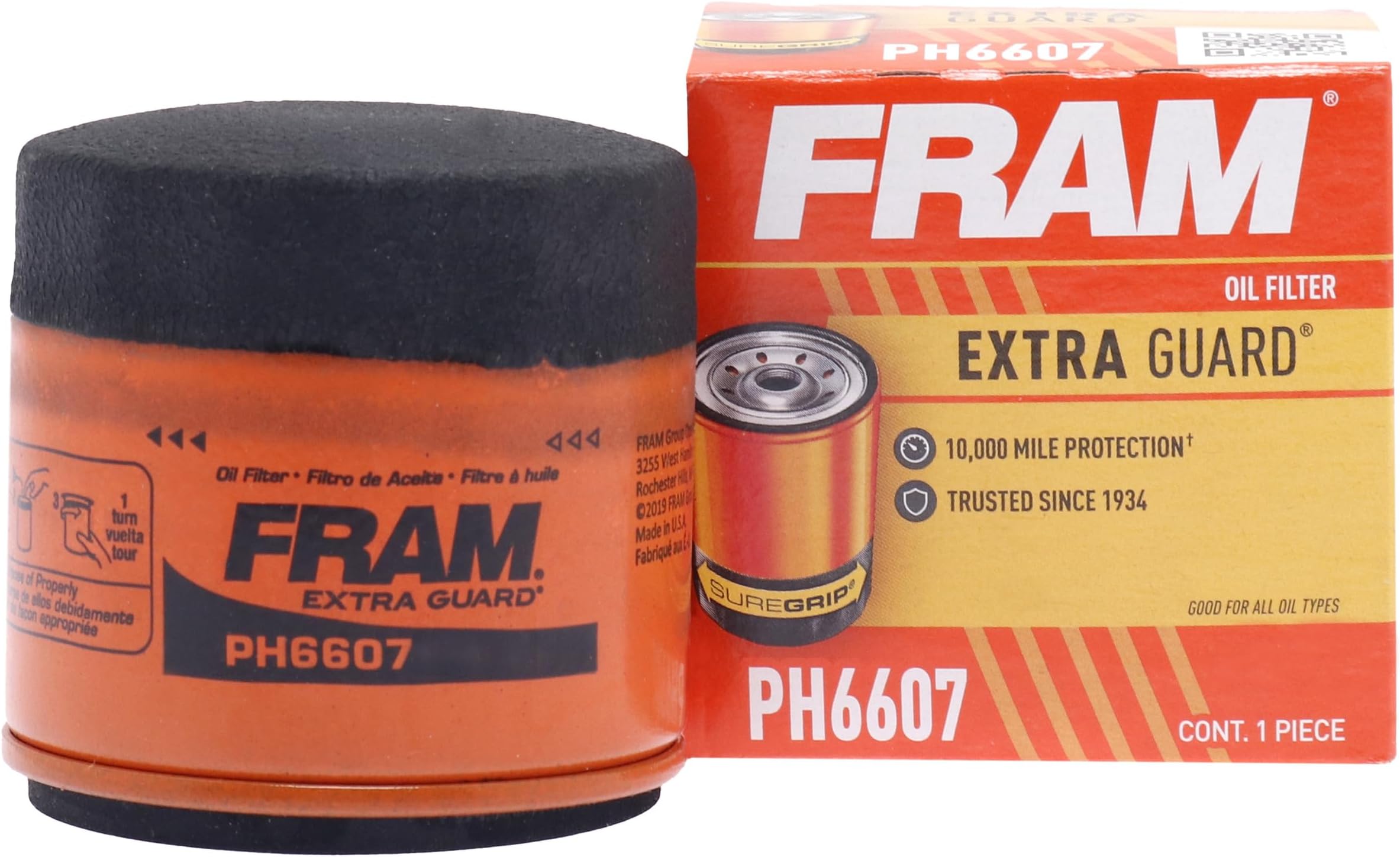 Amazon.com: Luber-finer Luberfiner PH2876 Engine Oil Filter Fits Select ...