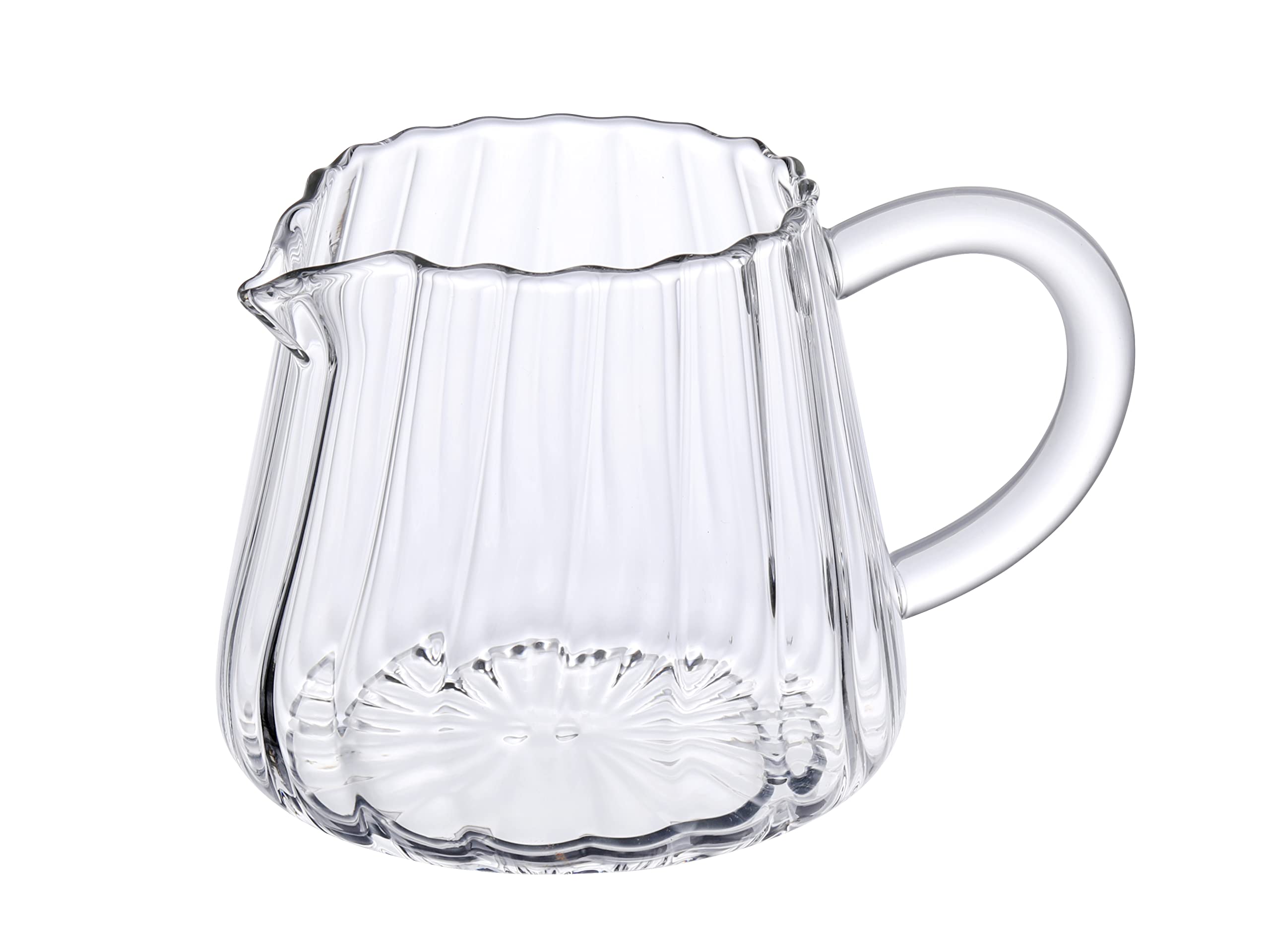 Amazon.com: JIEJE Small Glass Pitcher, Glass Milk Pitcher, Glass ...