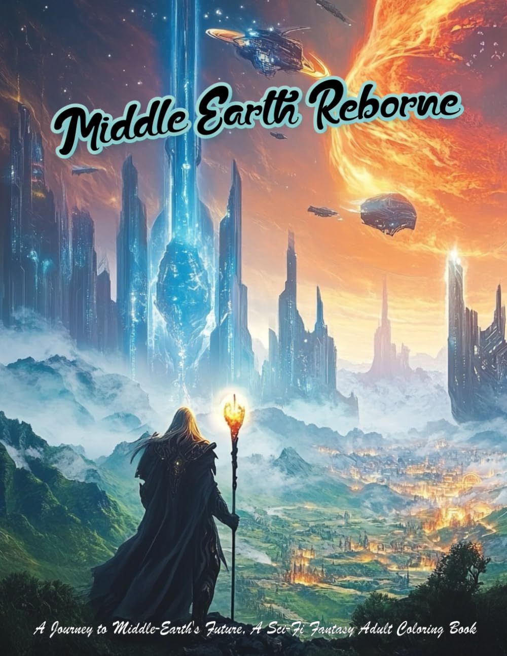 Amazon.com: Middle Earth Reborne an Adult Coloring Book: Journey to ...
