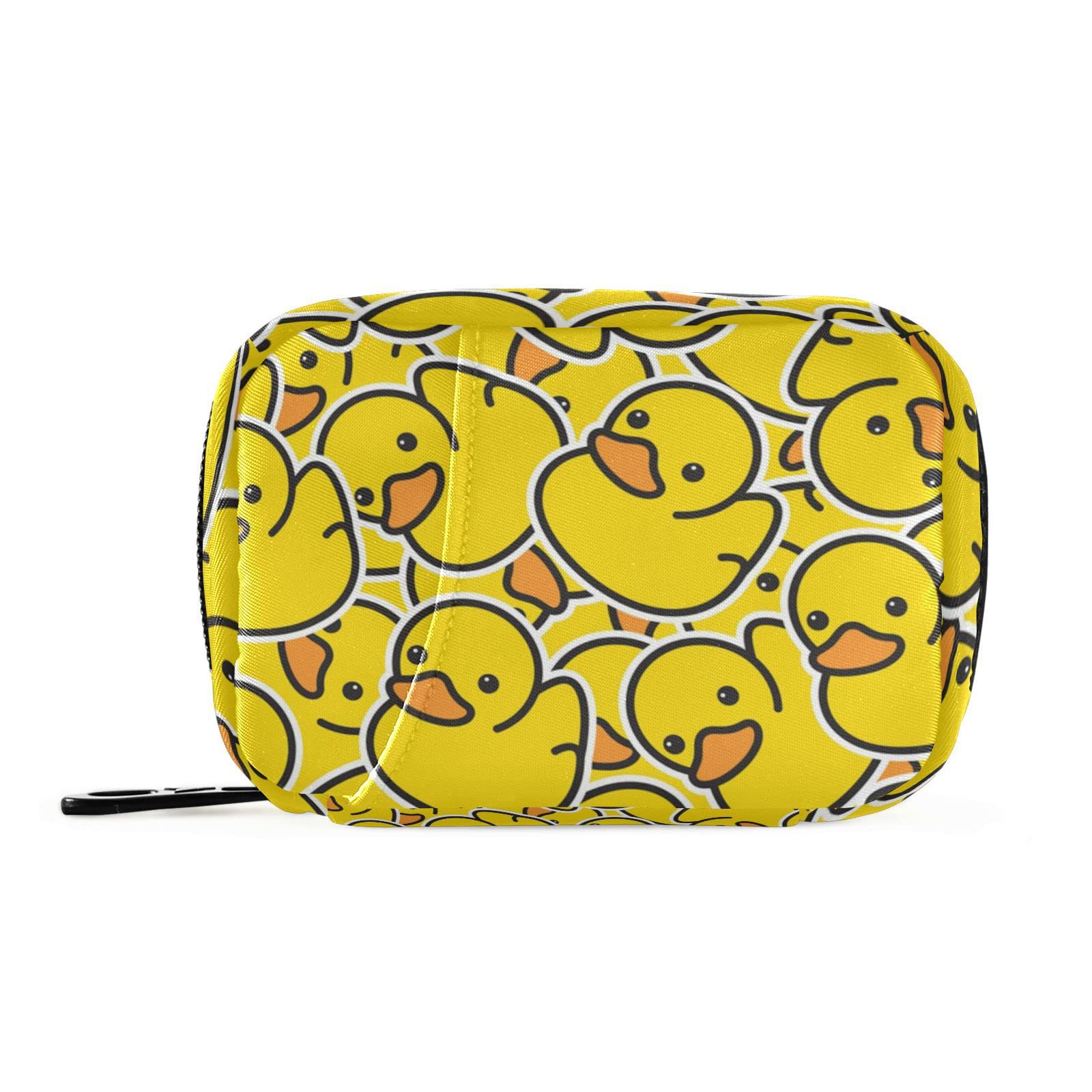 Amazon.com: Sletend Pill Box Yellow Duck Cartoon 7 Day Pill Case Travel ...