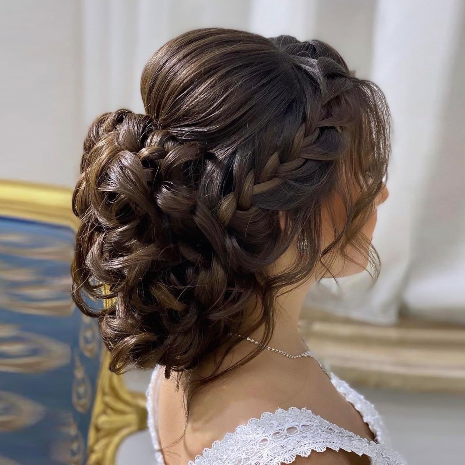 Amazon.com : OIIKI 6PCS Metal Double Headbands, Gold Double Row ...