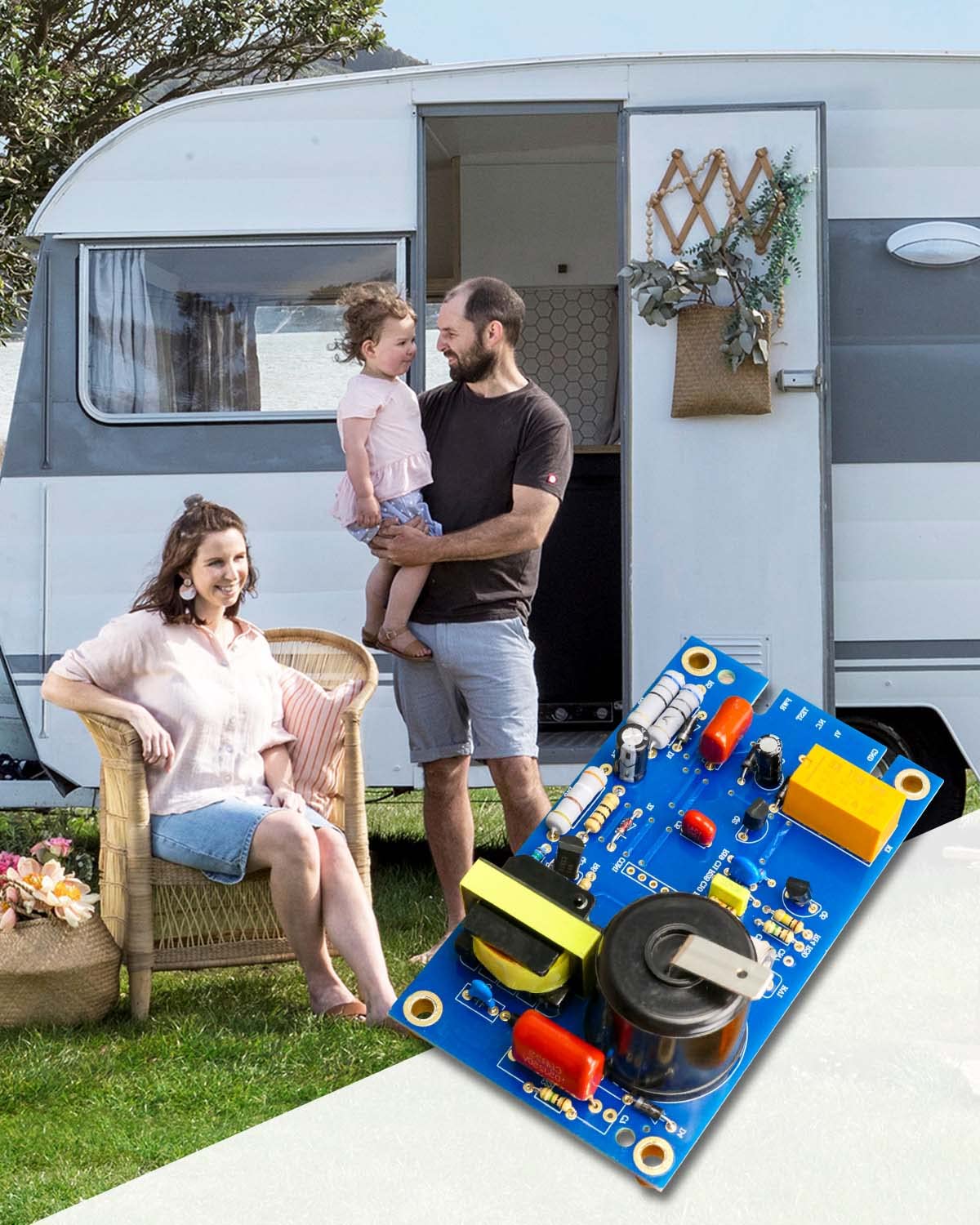 GUZIKO 520814 Module Board Water Heater Ignition Control Board Fit for ...