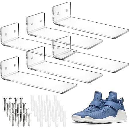 Amazon.com: Forzacx Floating Shoe Display Set of 5, Sturdy Levitating ...