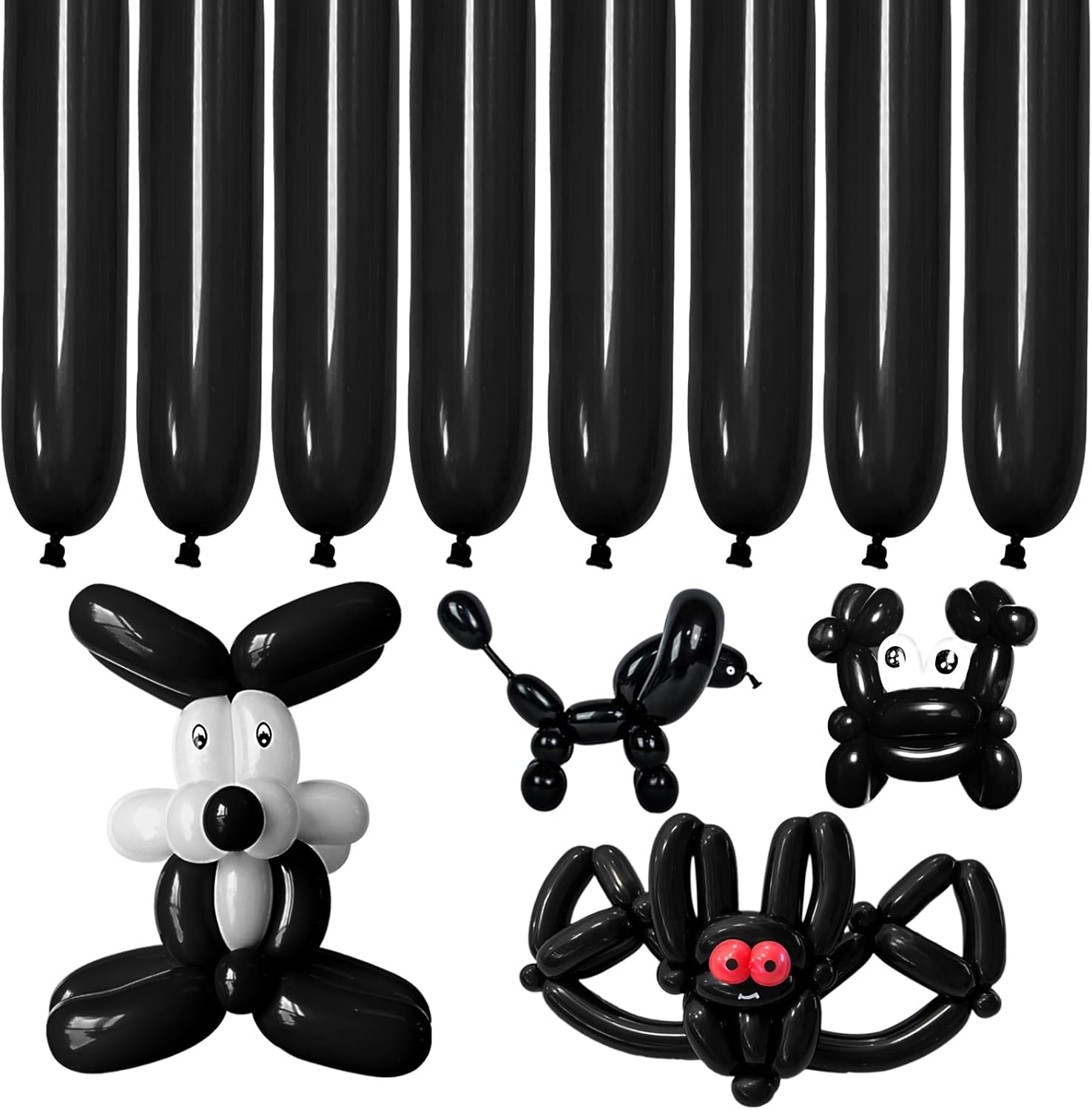 Amazon.com: LXZFCRG 260 Balloons, Thickening Long Balloons for Tying ...
