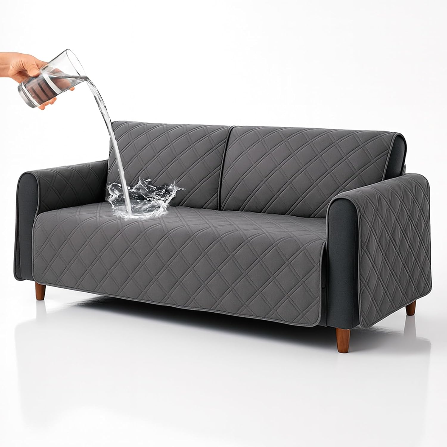 Amazon.com: Sures Waterproof Recliner Chair Covers - Lazy Boy Armchair ...