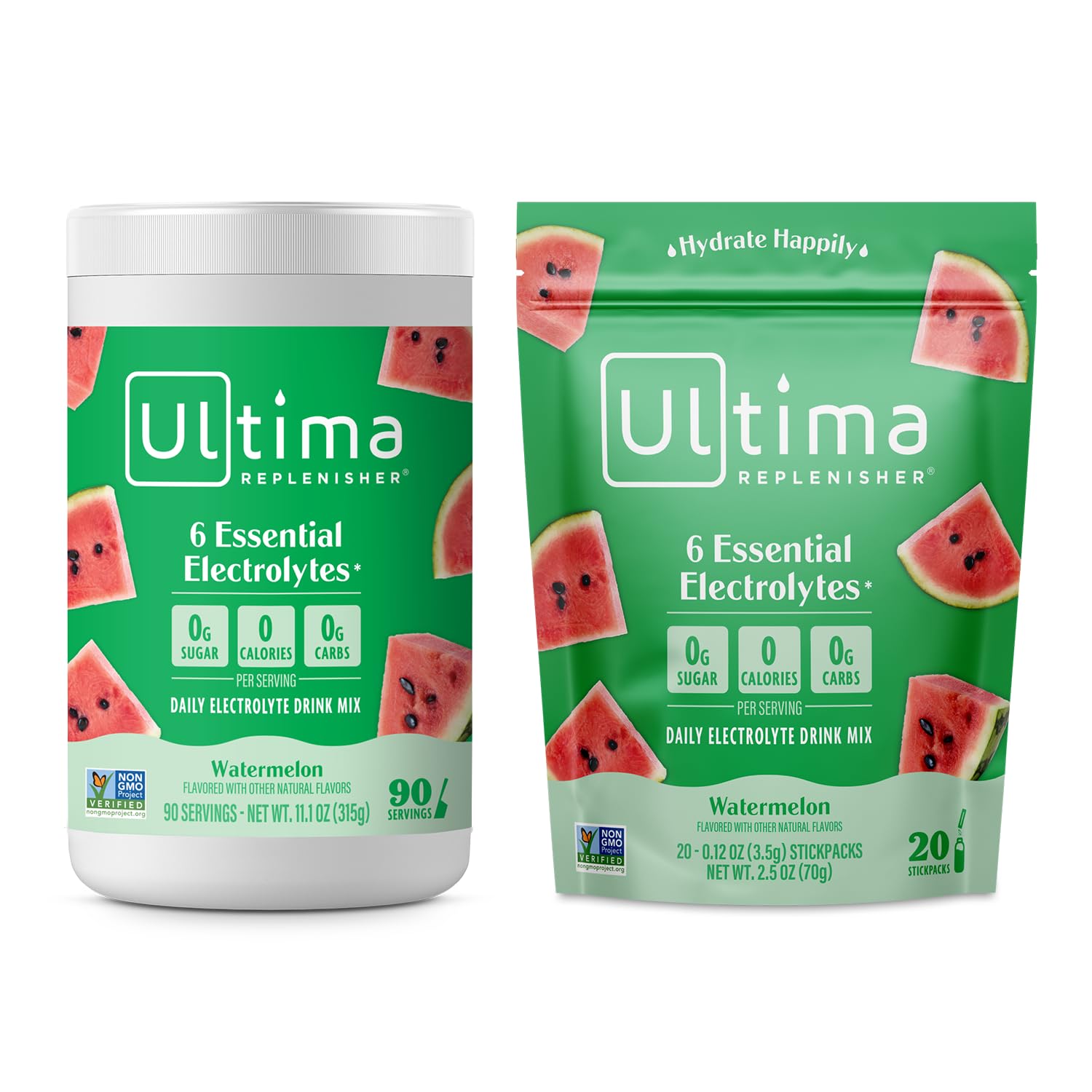 Amazon.com: Ultima Replenisher Electrolyte Powder Drink Mix Bundle ...