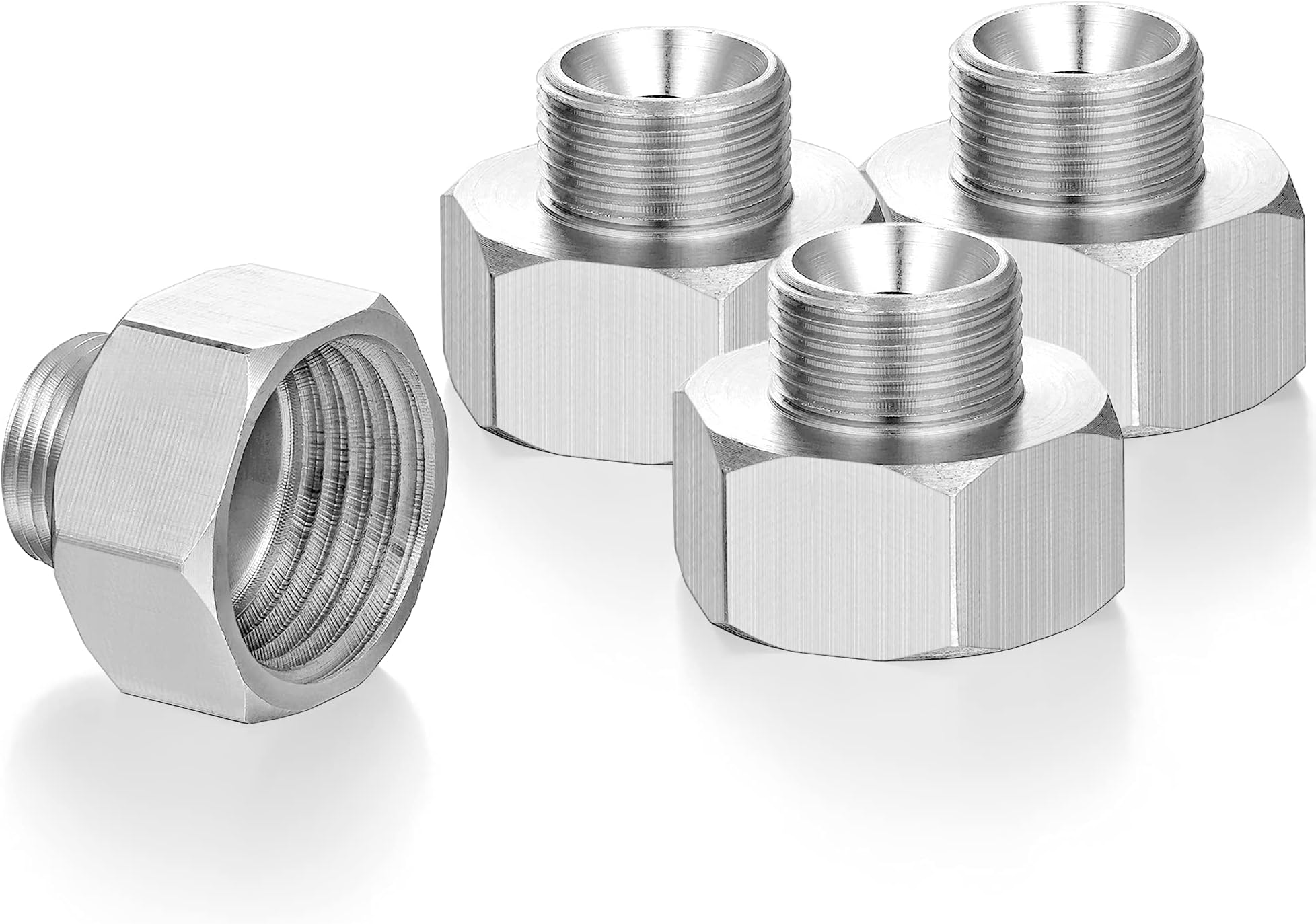 Amazon.com: 1/2" Female to 3/8" Male Adapter,Brass water line Adapter ...